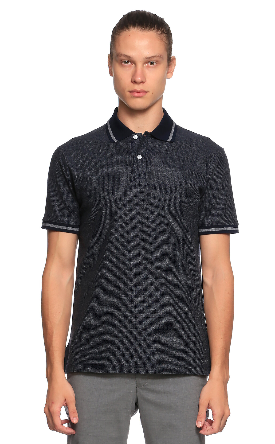The Gigi Biglioli-The Gigi Biglioli Lacivert Polo T-Shirt