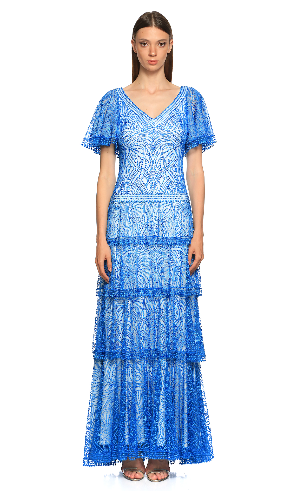 Tadashi-Tadashi Mavi Gece Elbisesi