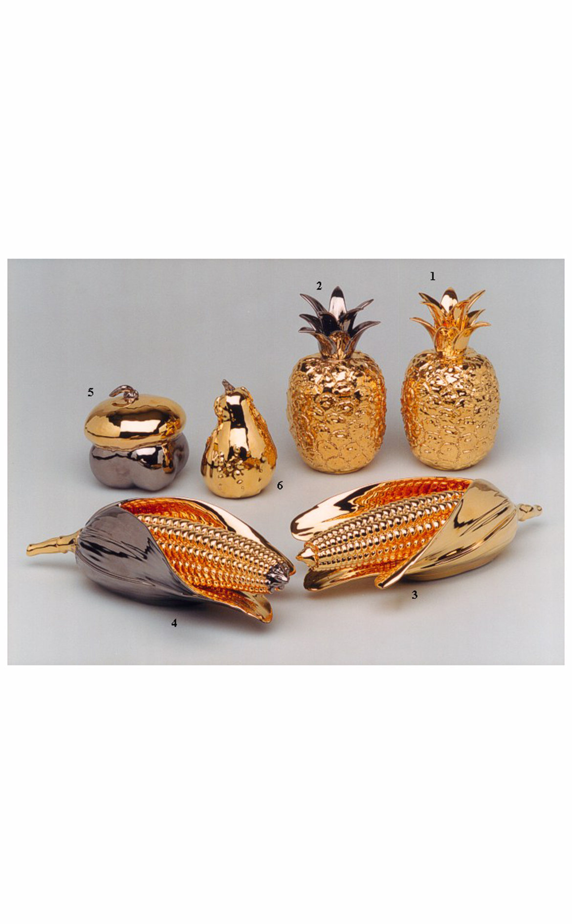 Bruno Costenaro-BC Ceramic Ananas Gold Bruno Costenaro-BC Ceramic Ananas Gold