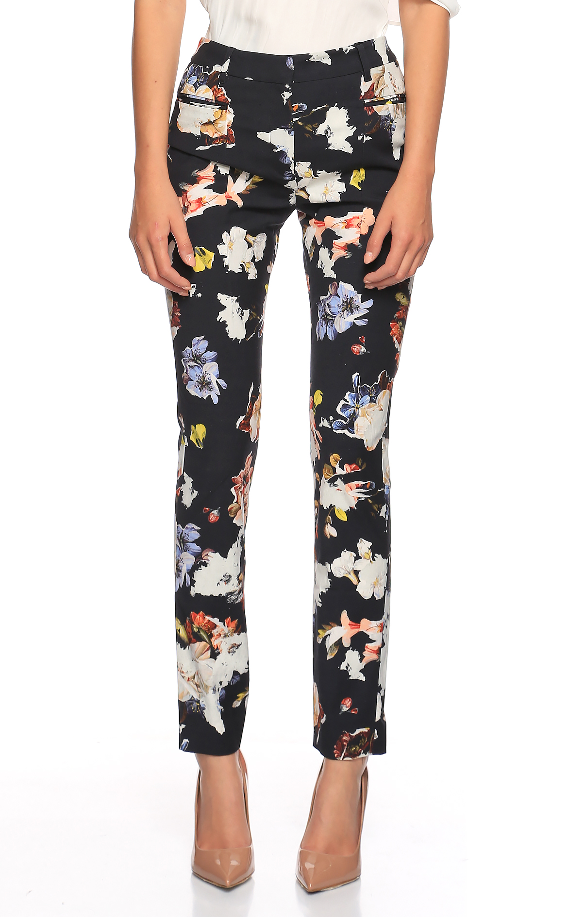 Erdem-Erdem Çiçek Desenli Pantolon