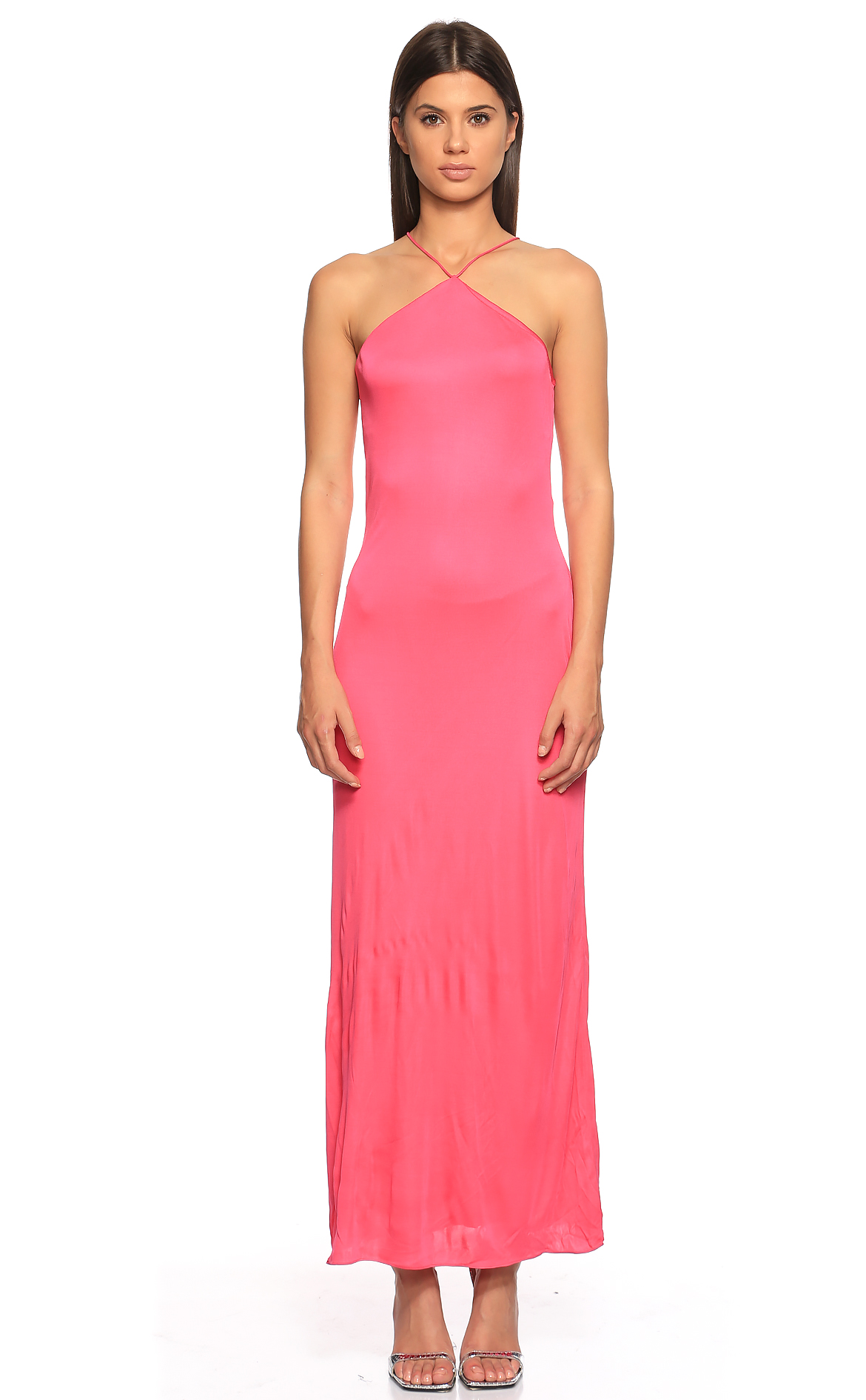 Ralph Lauren Blue Label-Ralph Lauren Blue Label Pembe Elbise