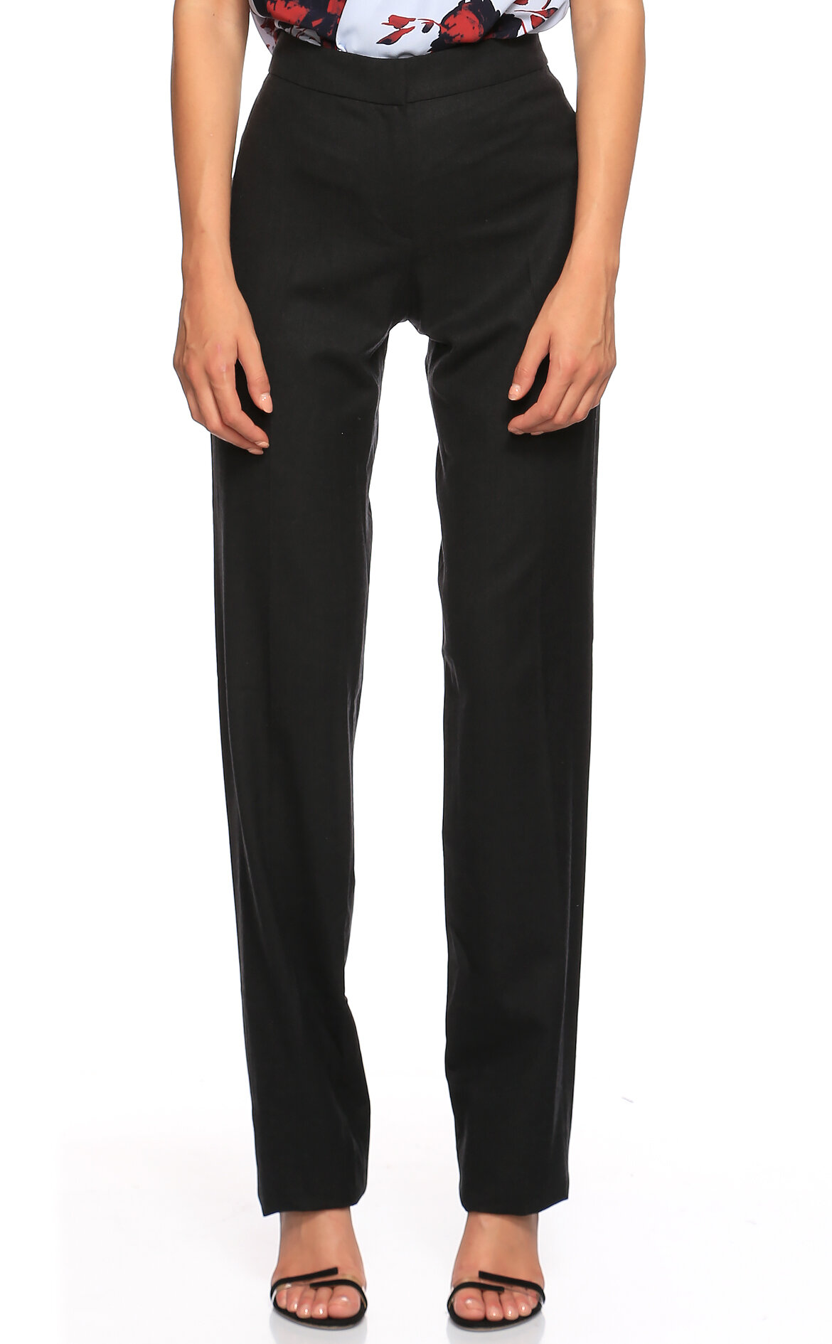 Armani Collezioni-Armani Collezioni Antrasit Pantolon