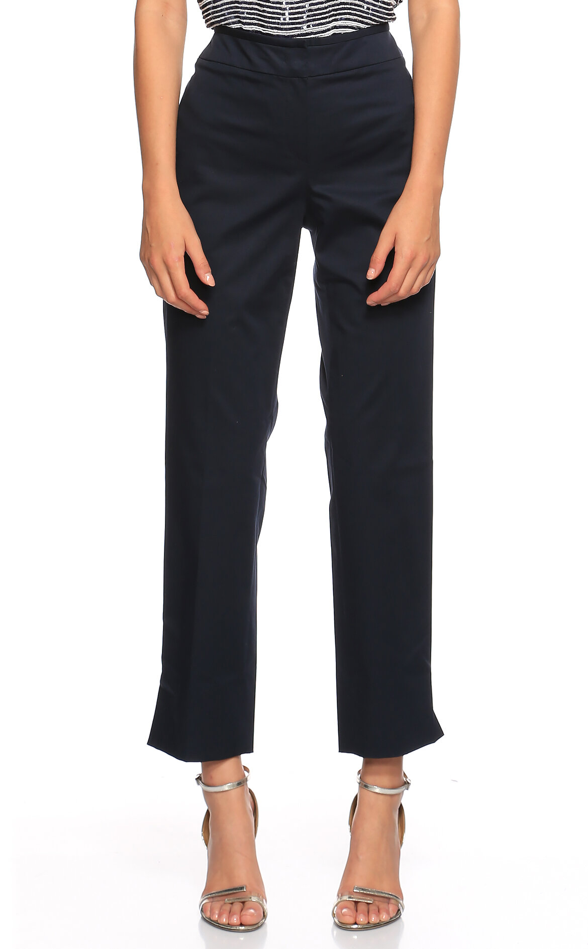 Armani Collezioni-Armani Collezioni Lacivert Pantolon