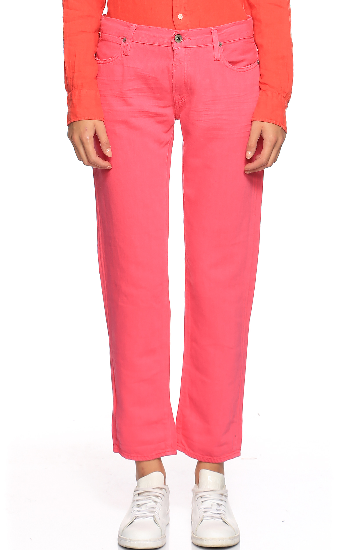 Ralph Lauren Blue Label-Ralph Lauren Blue Label Pembe Jean Pantolon