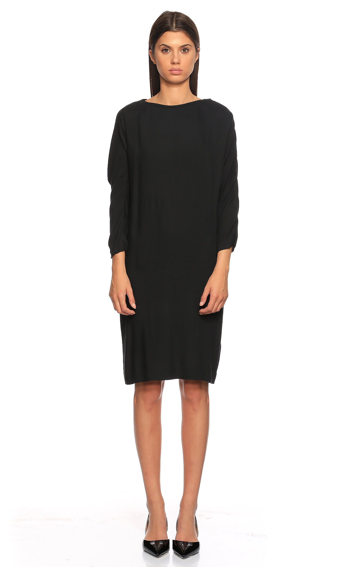 Tara Jarmon-Tara Jarmon Siyah Elbise