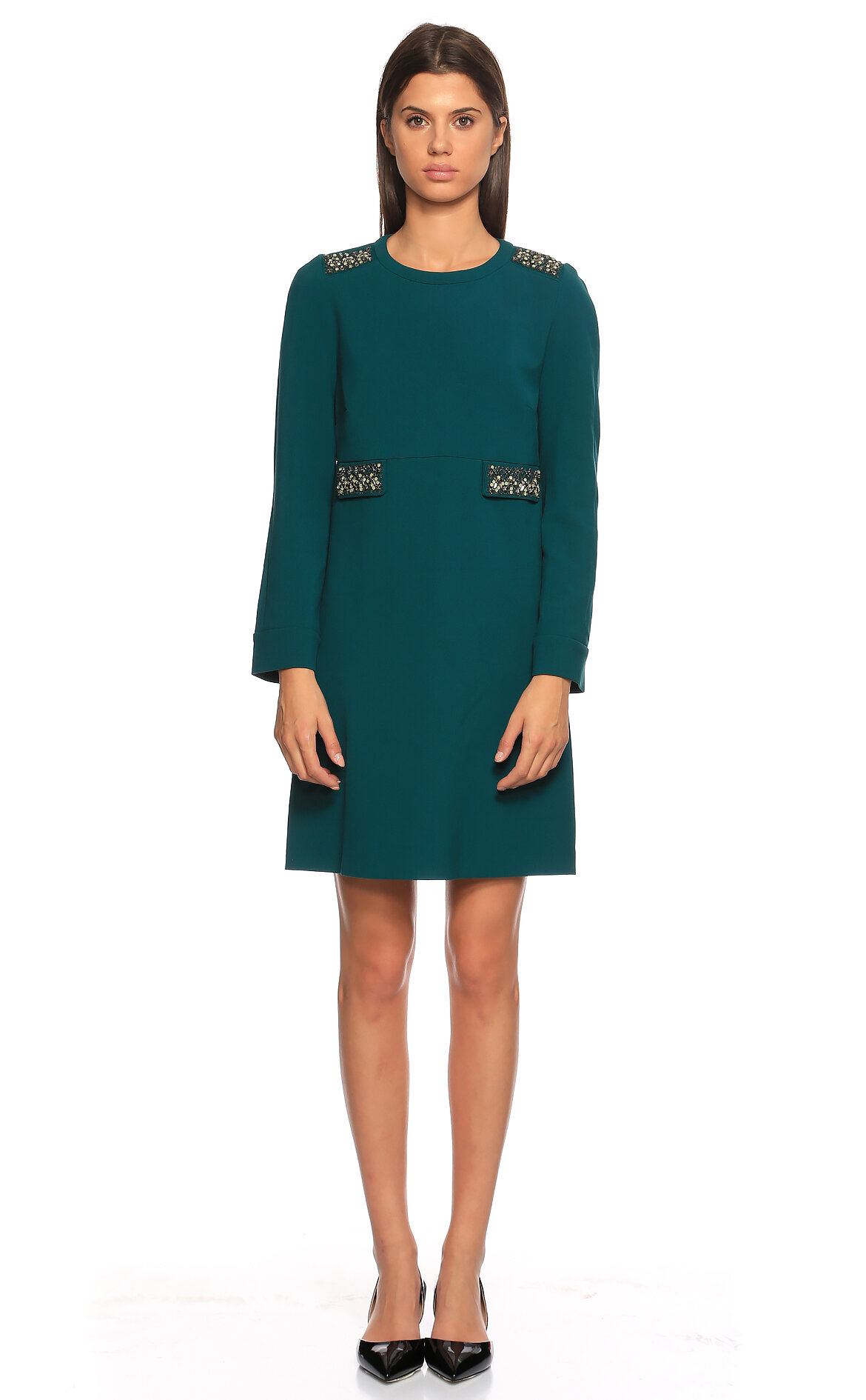 Tara Jarmon-Tara Jarmon Yeşil Elbise