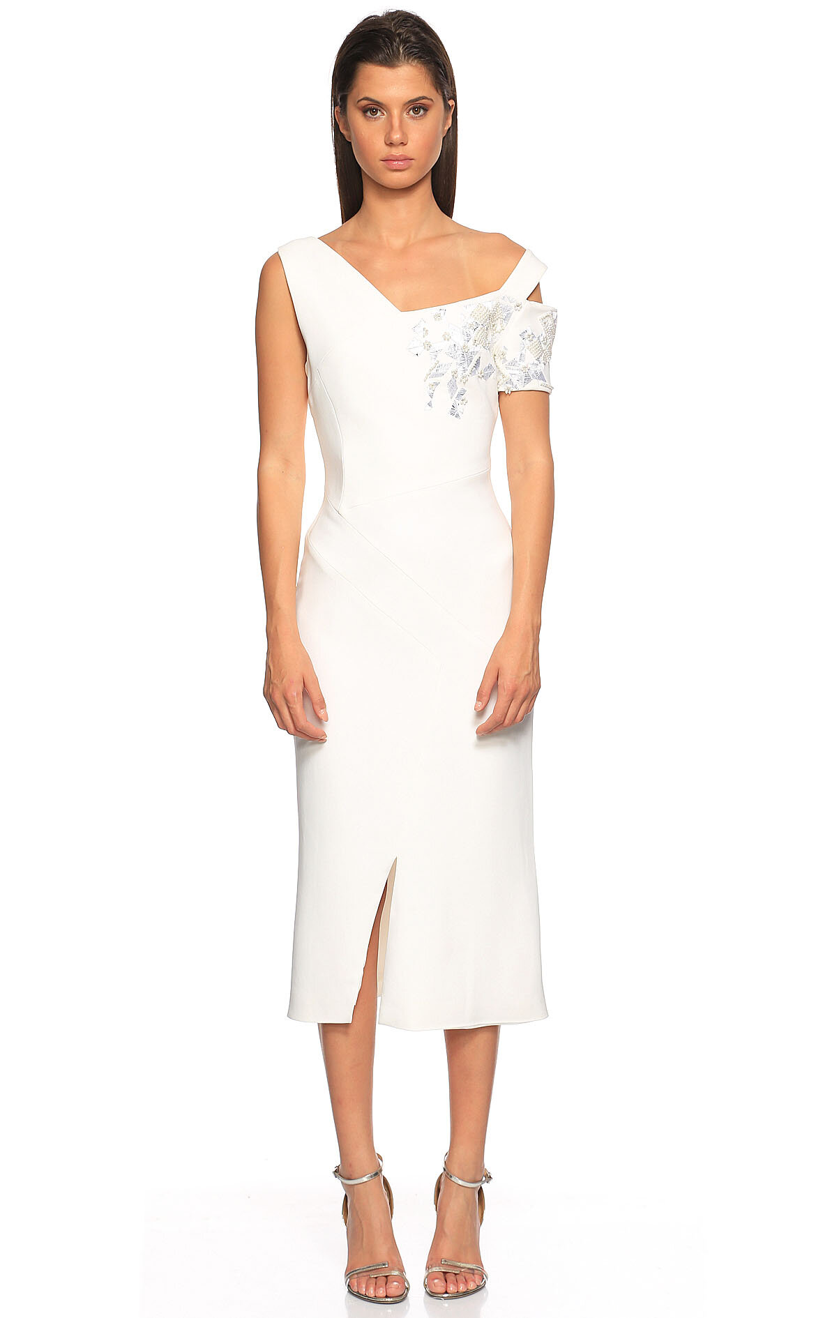 Antonio Berardi-Antonio Berardi Beyaz Elbise