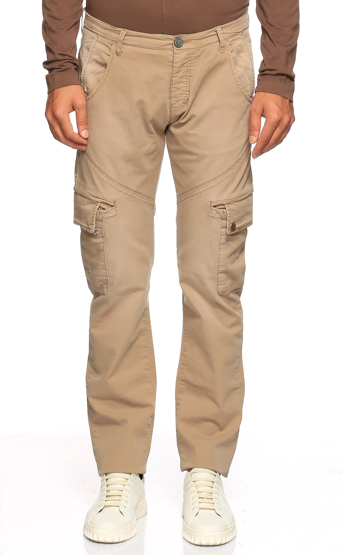 Iceberg-Iceberg Bej Pantolon