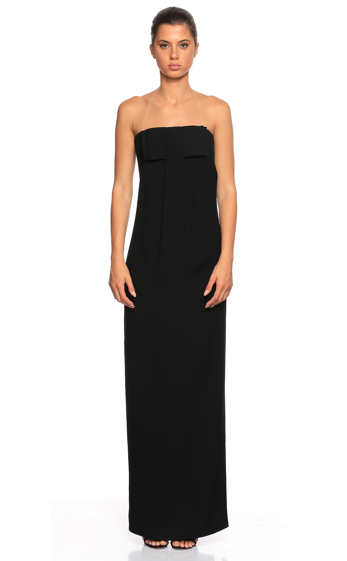 Tara Jarmon-Tara Jarmon Siyah Gece Elbisesi