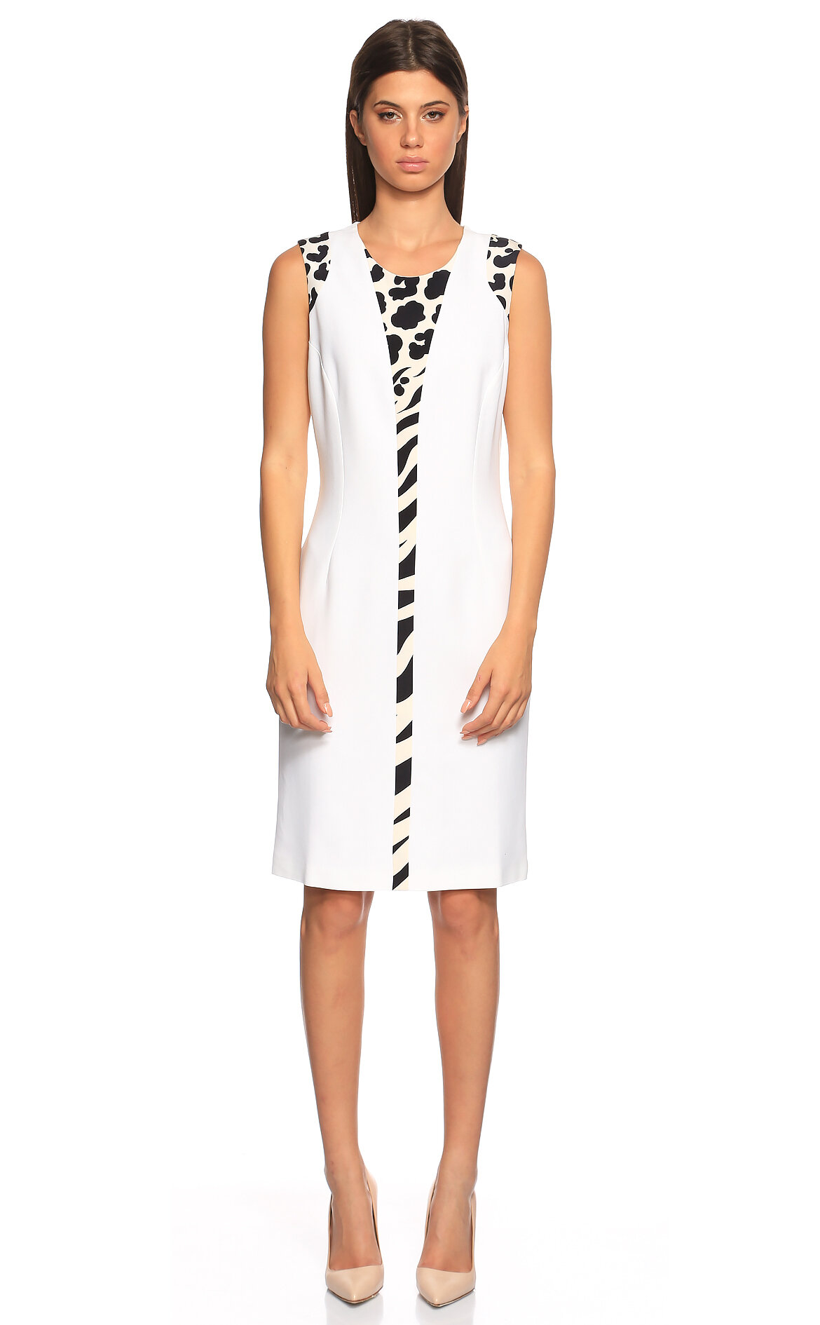 Versace-Versace Beyaz Elbise