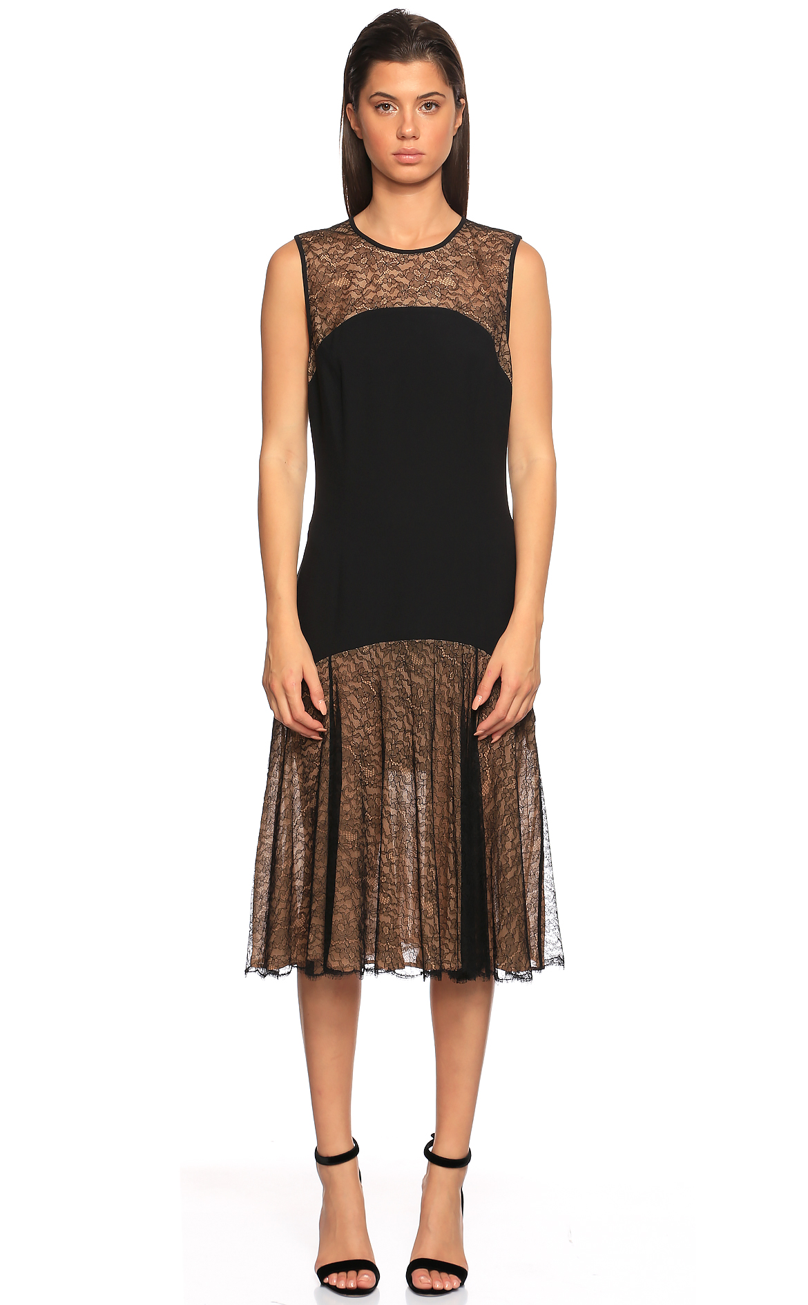 Michael Kors Collection-Michael Kors Collection Siyah Elbise