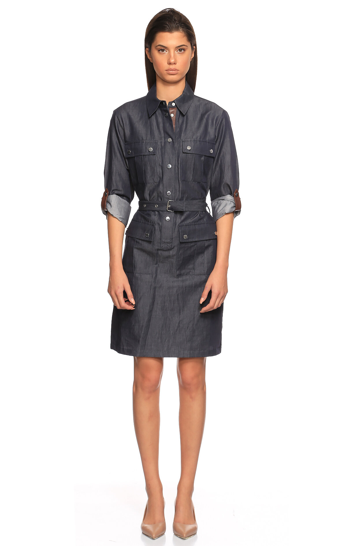 Michael Kors Collection-Michael Kors Collection İndigo Elbise