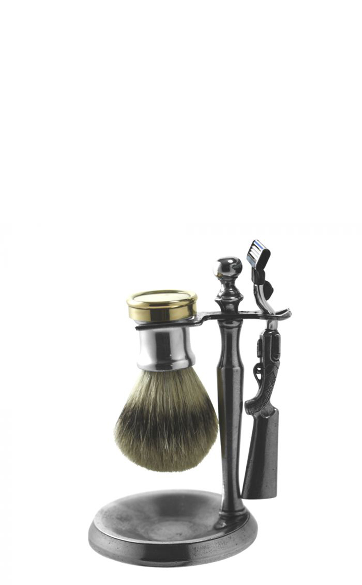 English Pewter-English Pewter Standart Tıraş Seti English Pewter-English Pewter Standart Tıraş Seti