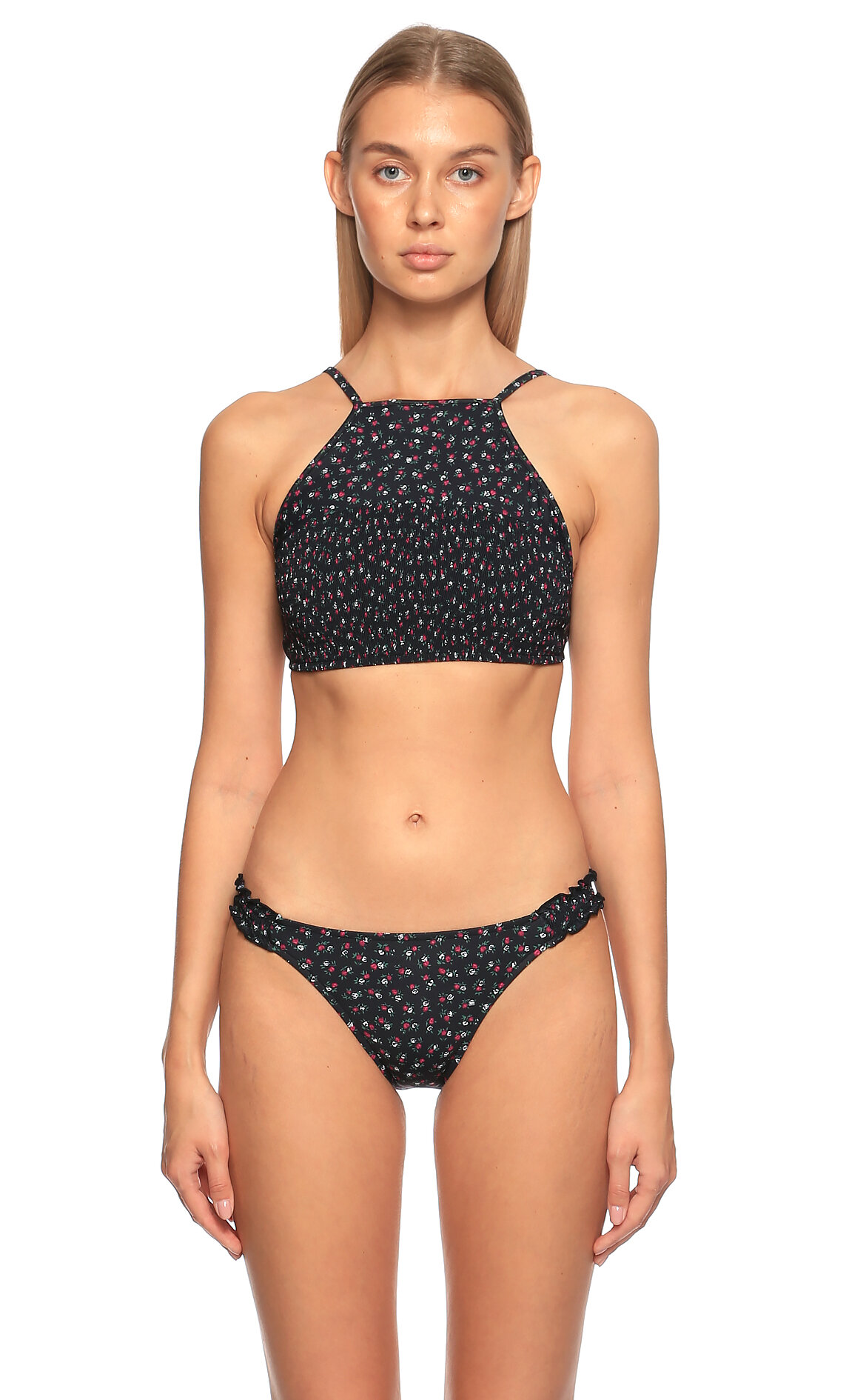 Salinas-Salinas Çok Renkli Bikini Üstü