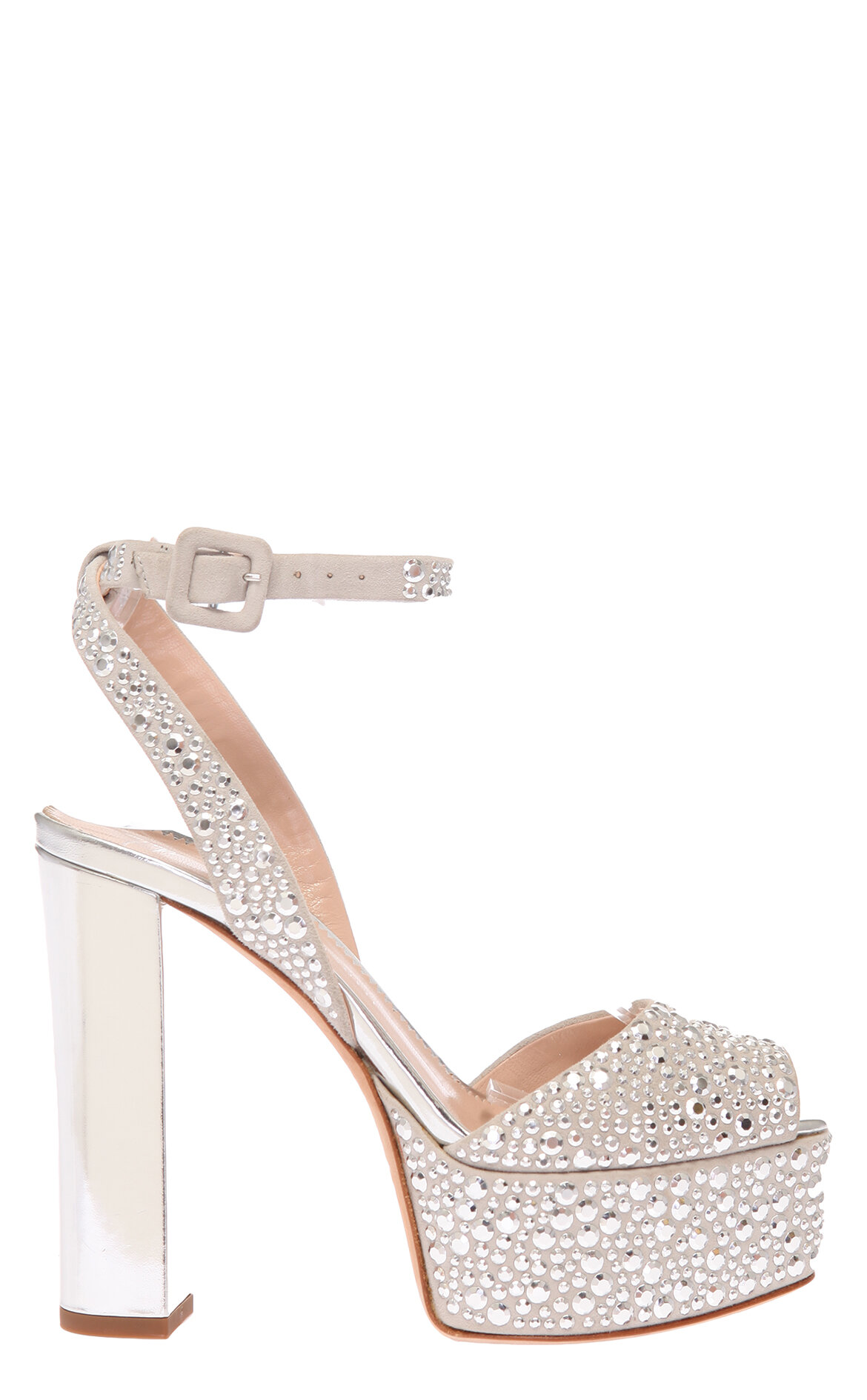 Giuseppe Zanotti-Giuseppe Zanotti Gri Sandalet