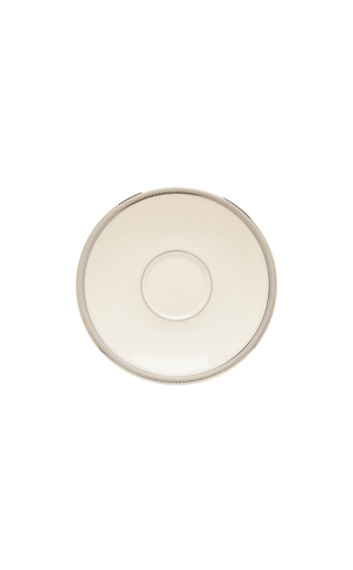 Lenox-Lenox Tuxedo Platinum Türk Kahvesi Tabağı