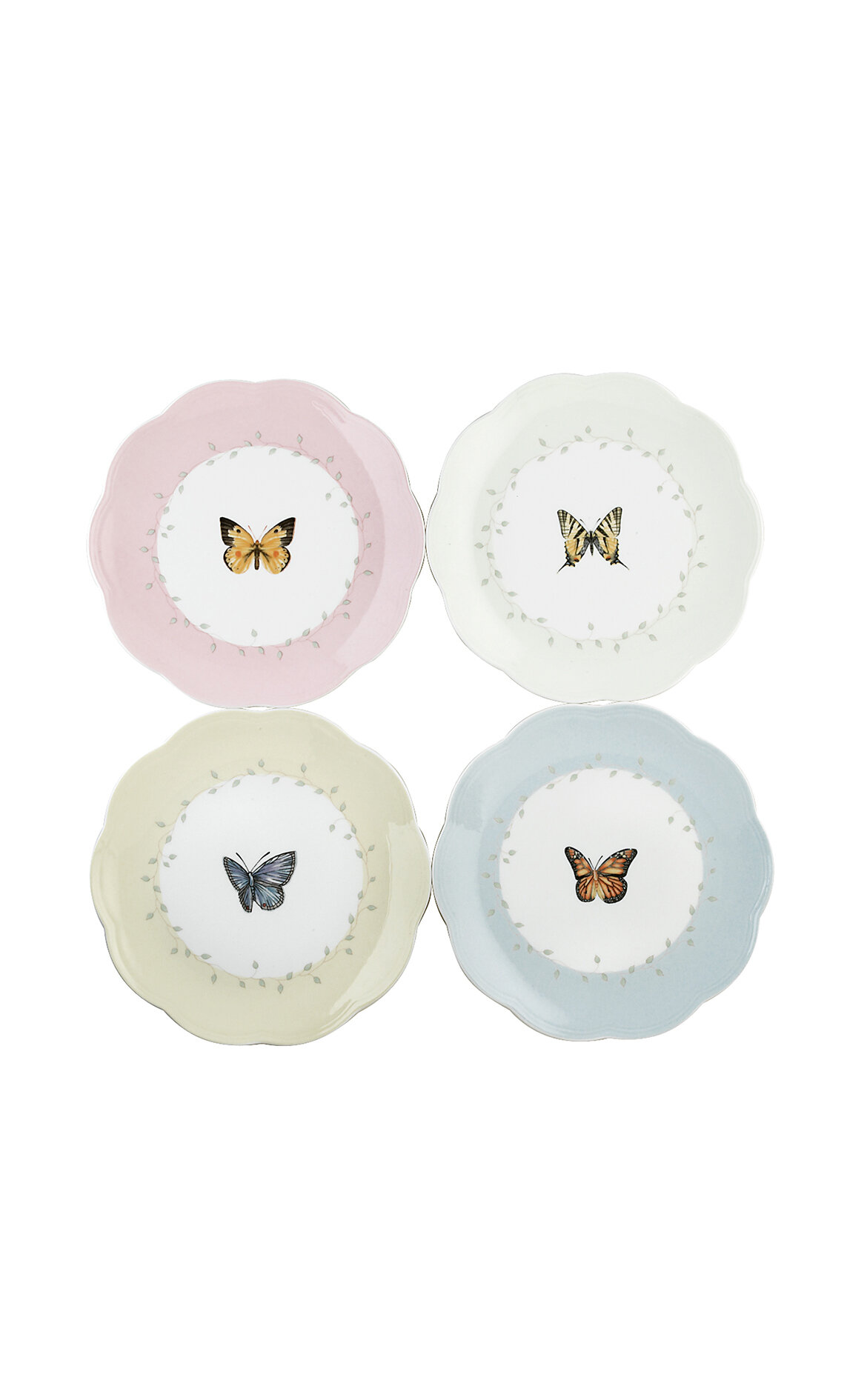 Lenox-Lenox Butterfly Düz Tabak 21 cm, 4'lü Set