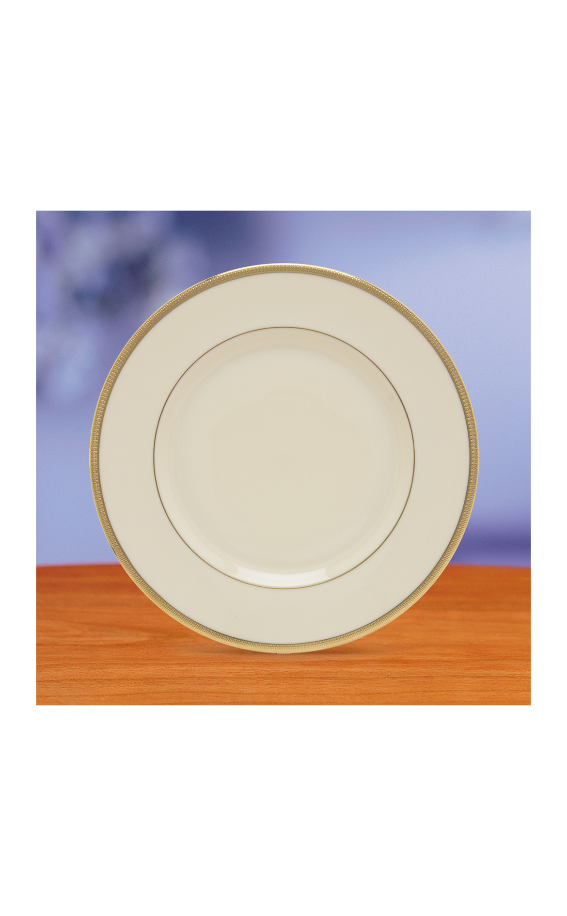 Lenox-Lenox Tuxedo Gold Düz Tabak 21 cm