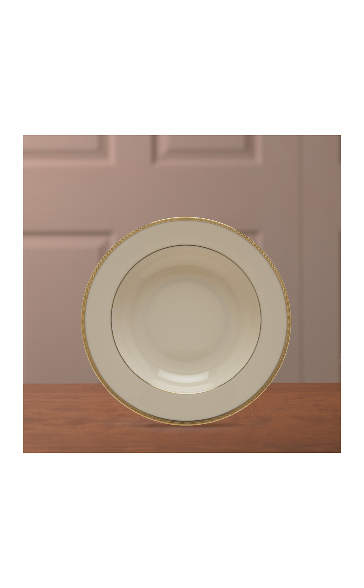 Lenox-Lenox Tuxedo Gold Çukur Tabak 23 cm