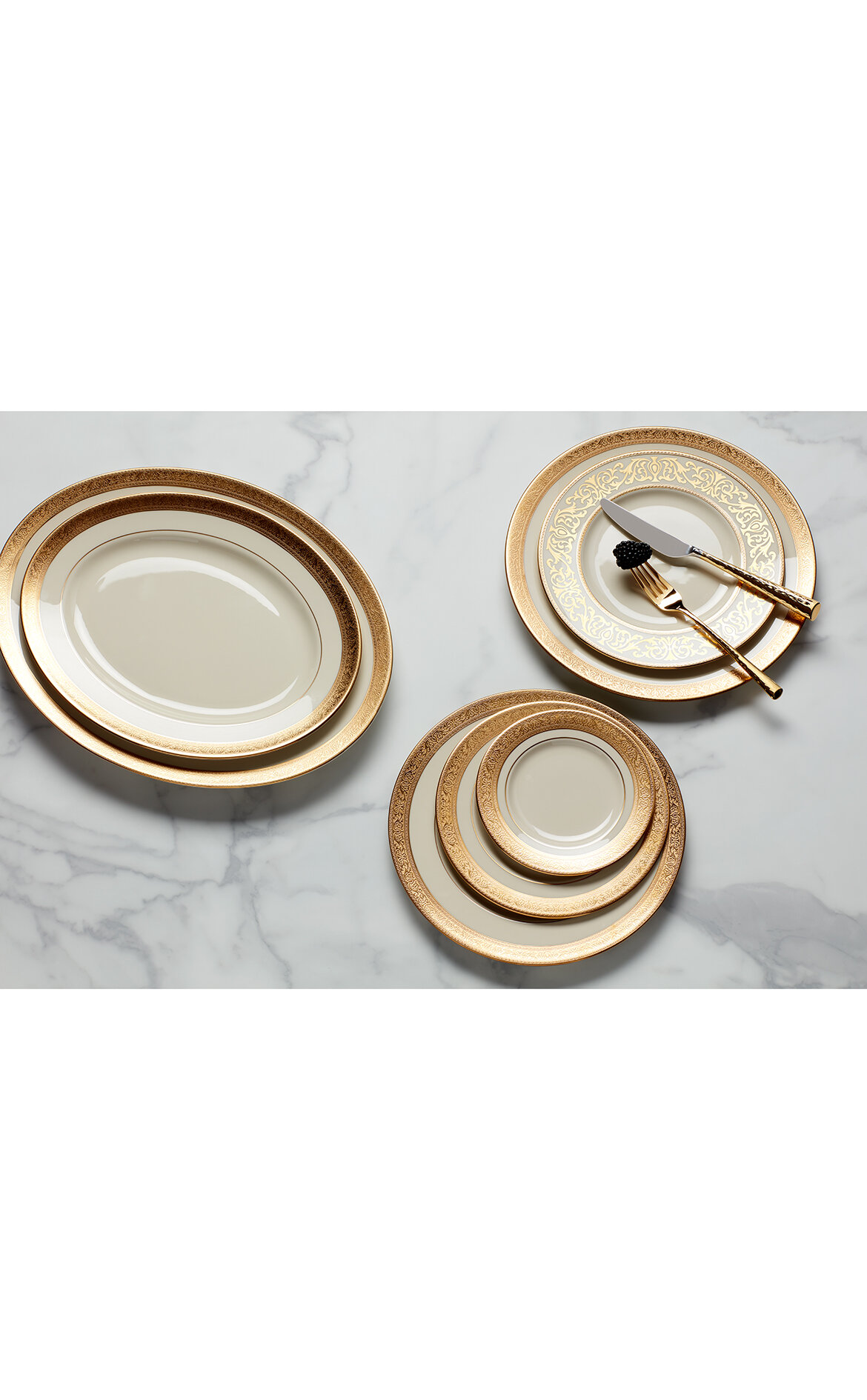 Lenox-Lenox Westchester Düz Tabak 23 cm