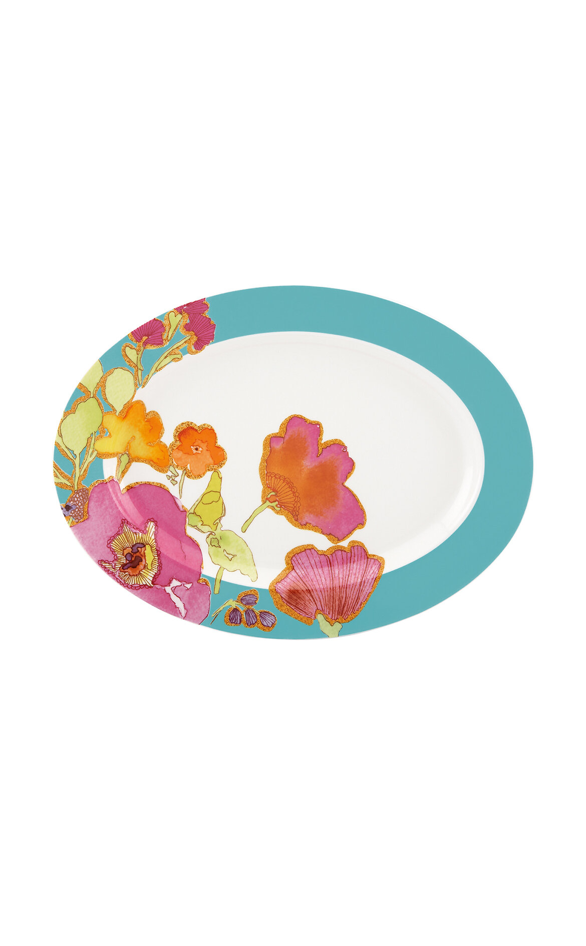 Lenox-Lenox Floral Fusion Oval Servis