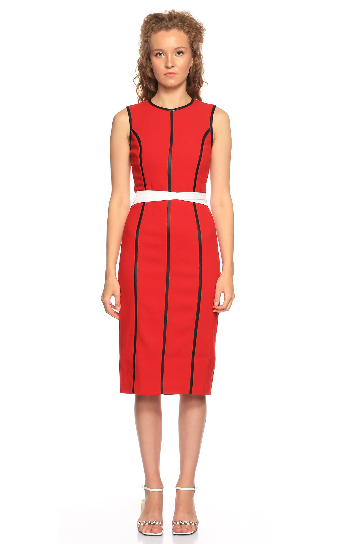 Michael Kors Collection-Michael Kors Collection Kırmızı Elbise