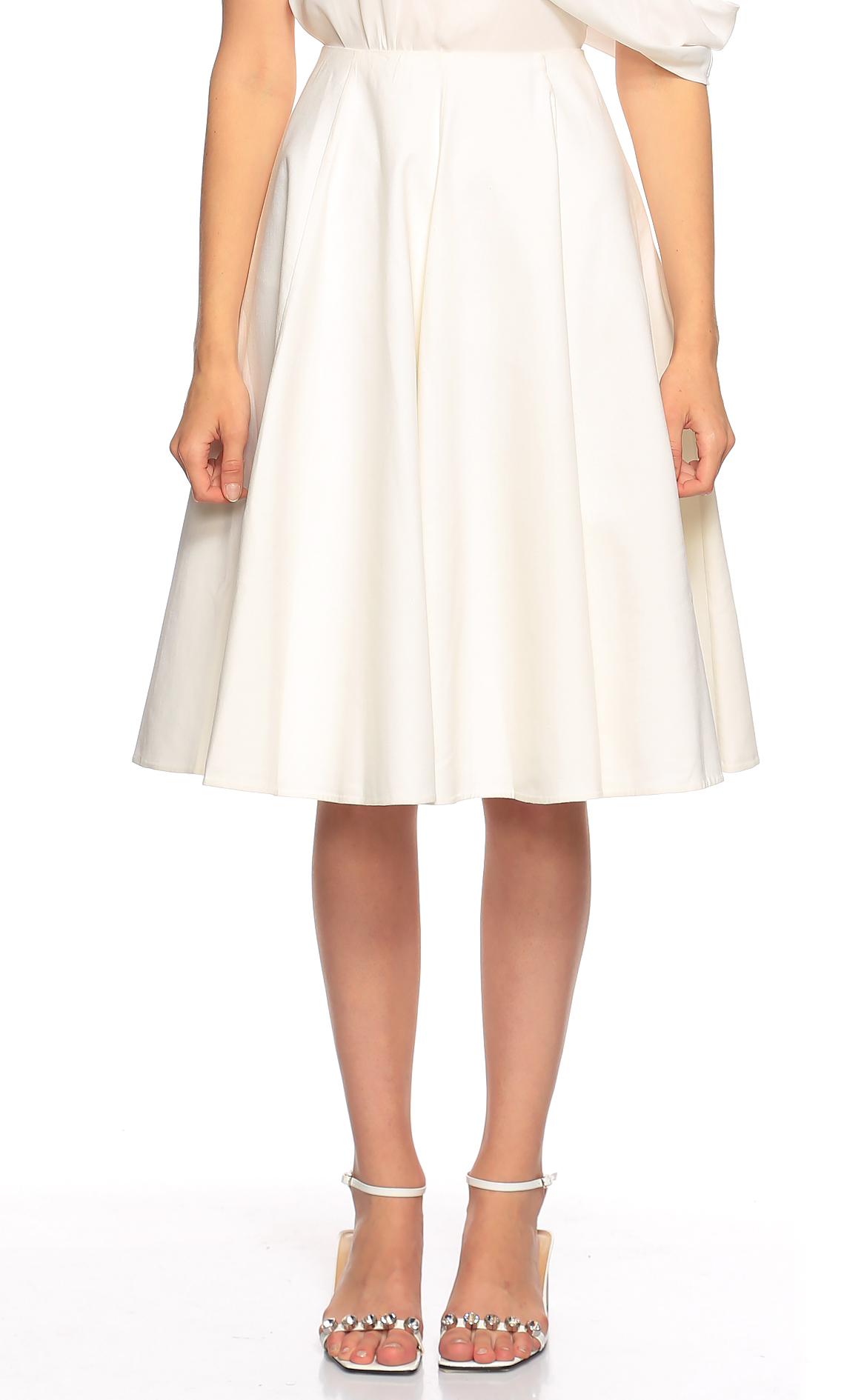 Michael Kors Collection-Michael Kors Collection Beyaz Etek