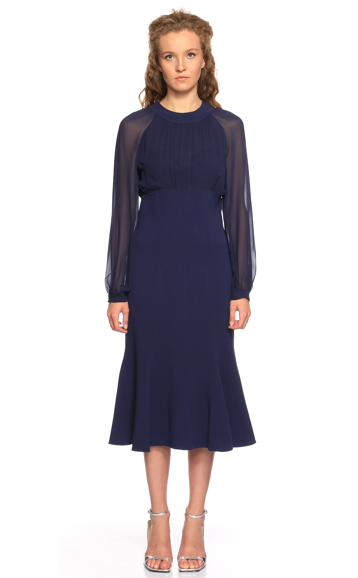 Michael Kors Collection-Michael Kors Collection İndigo Elbise