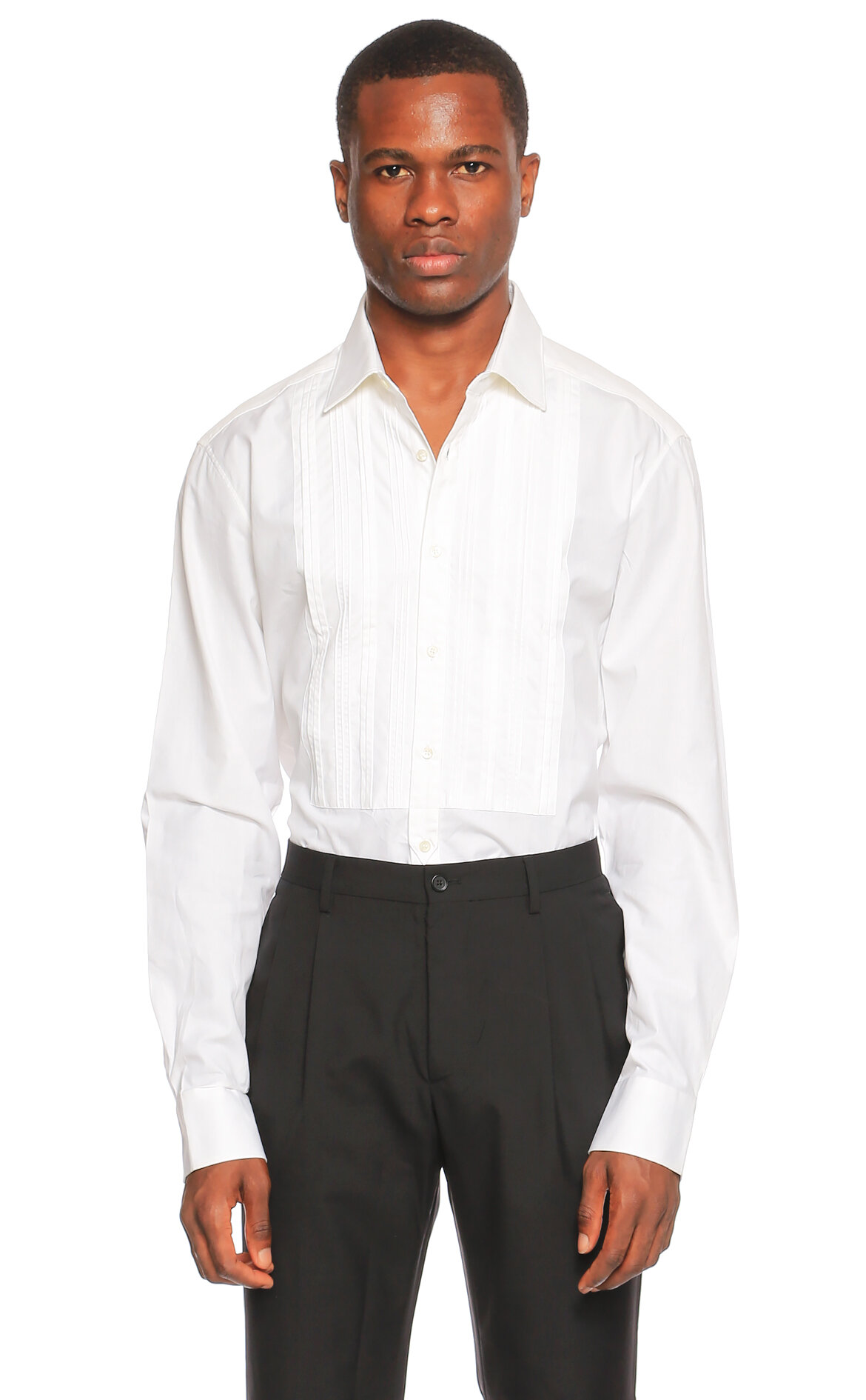 Bagutta-Bagutta Beyaz Smokin Gömlek