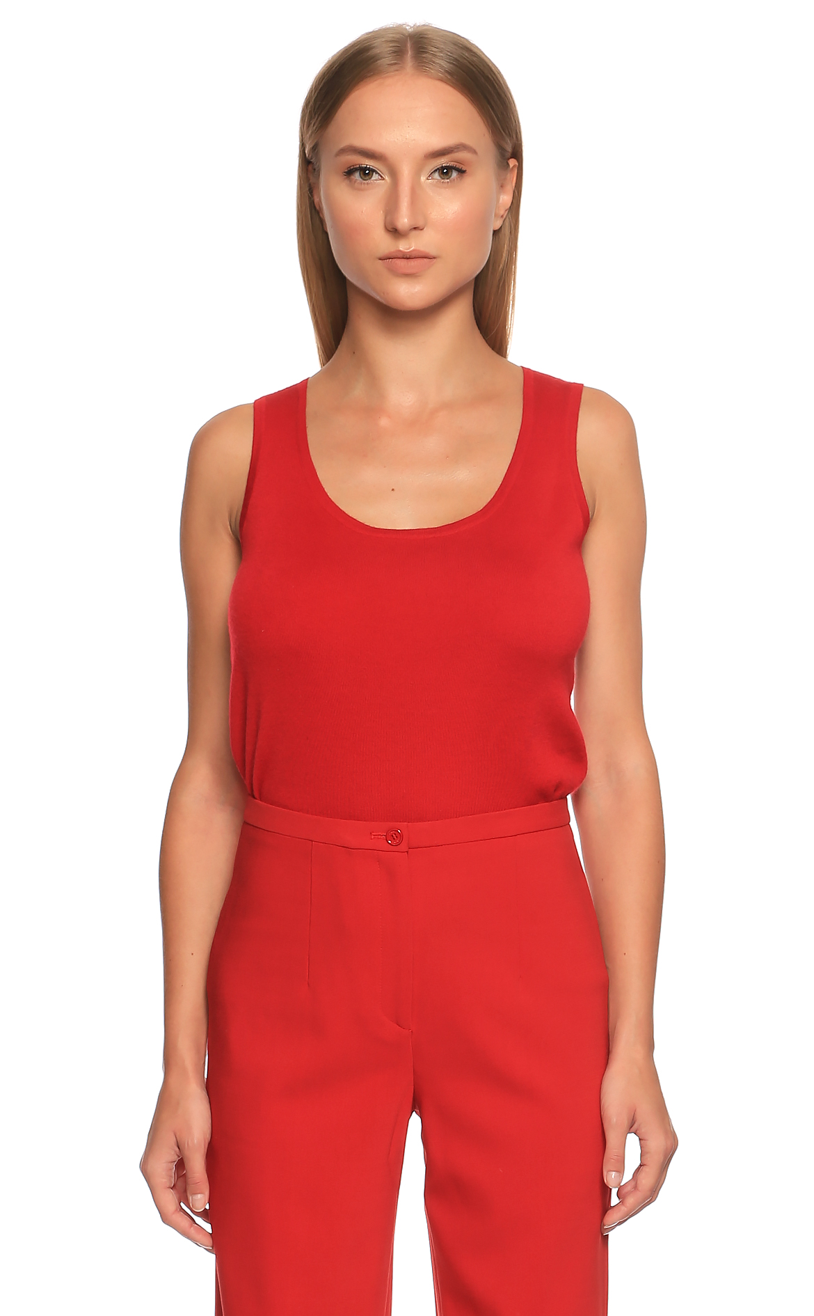 Michael Kors Collection-Michael Kors Collection Kırmızı Triko