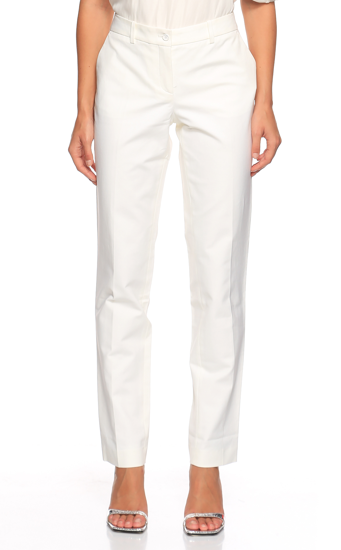 Michael Kors Collection-Michael Kors Collection Beyaz Pantolon