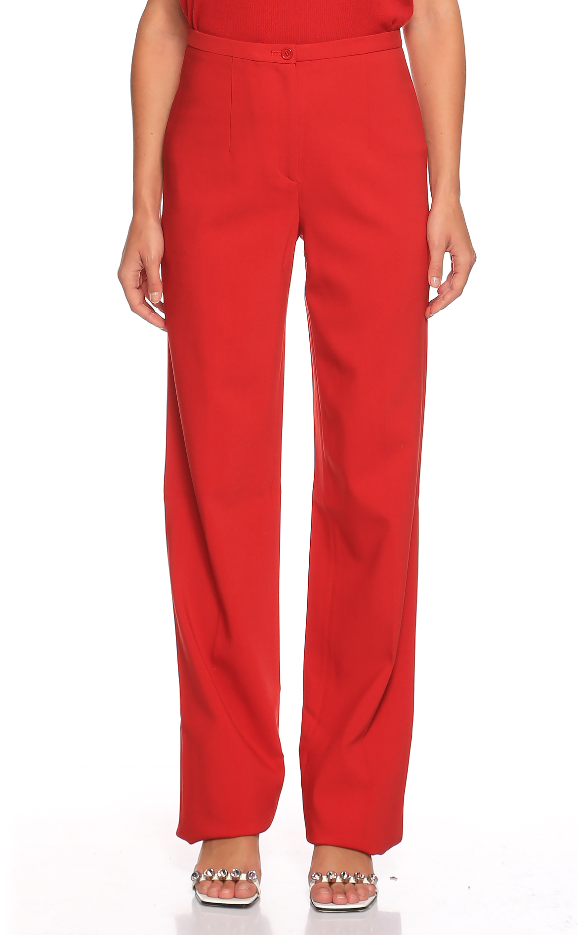 Michael Kors Collection-Michael Kors Collection Kırmızı Pantolon