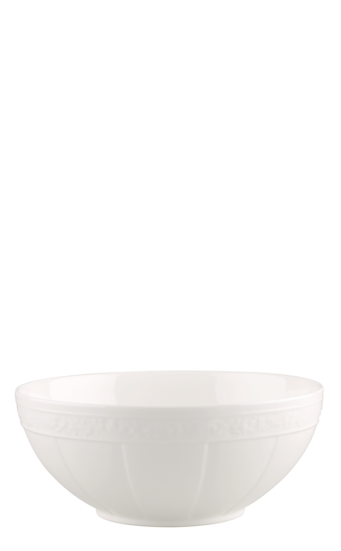 Villeroy & Boch-Villeroy & Boch White Pearl Servis Kasesi 21 cm Villeroy & Boch-Villeroy & Boch White Pearl Servis Kasesi 21 cm