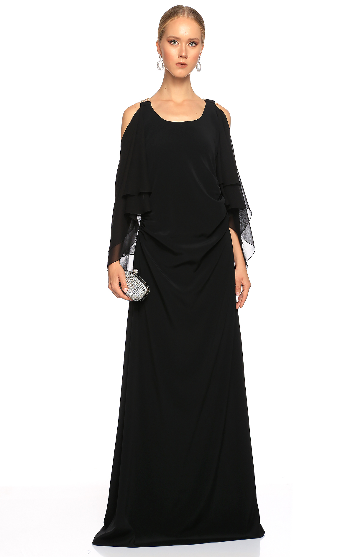 Lanvin-Lanvin Siyah Gece Elbisesi