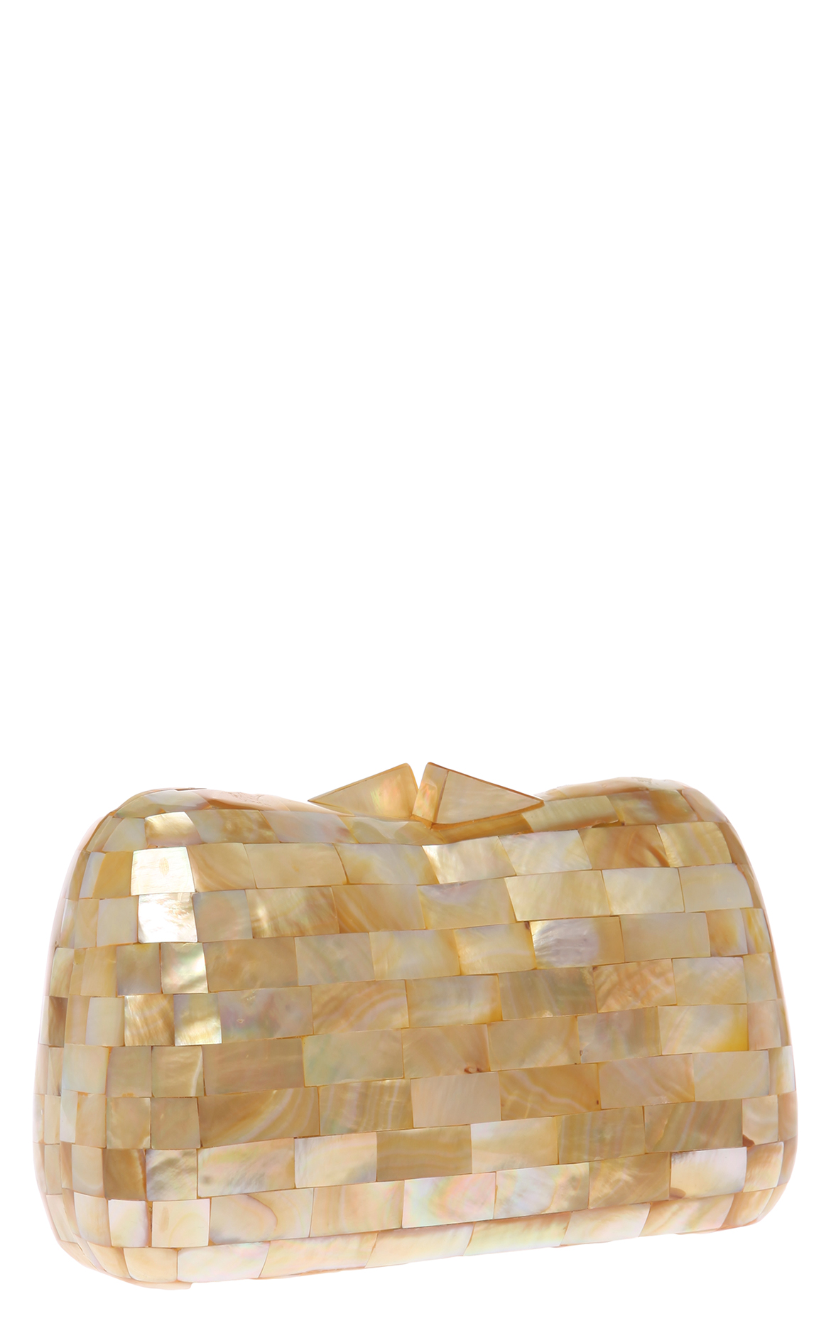 Luya Handcrafts-Luya Handcrafts Sarı Clutch