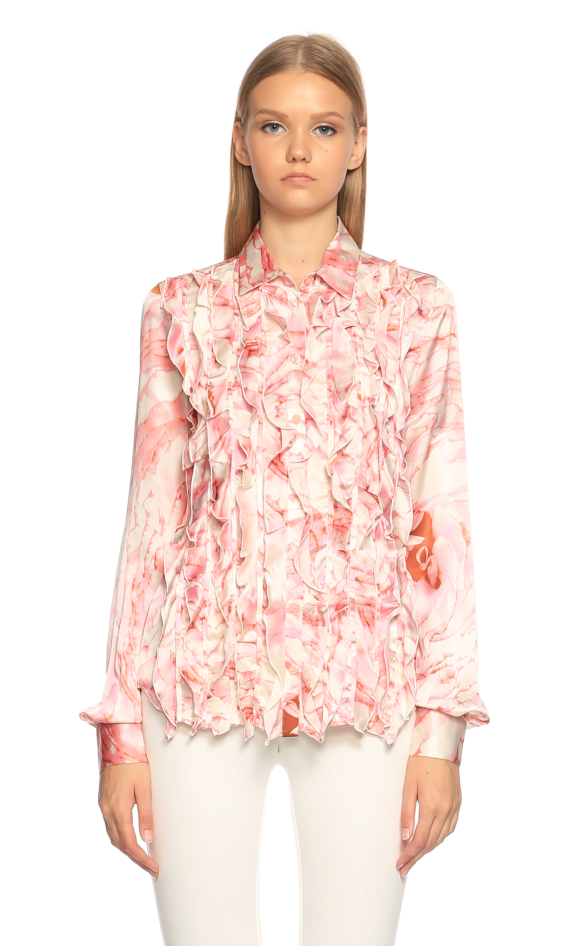 Just Cavalli-Just Cavalli Çok Renkli Gömlek