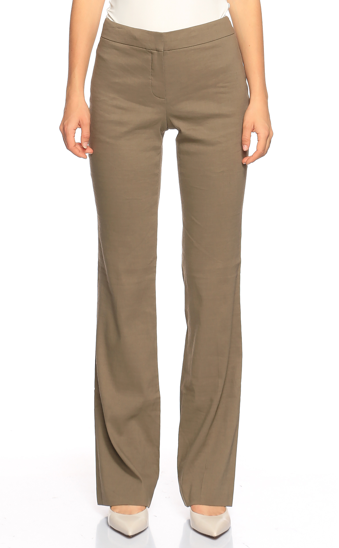 Elie Tahari-Elie Tahari Vizon Pantolon