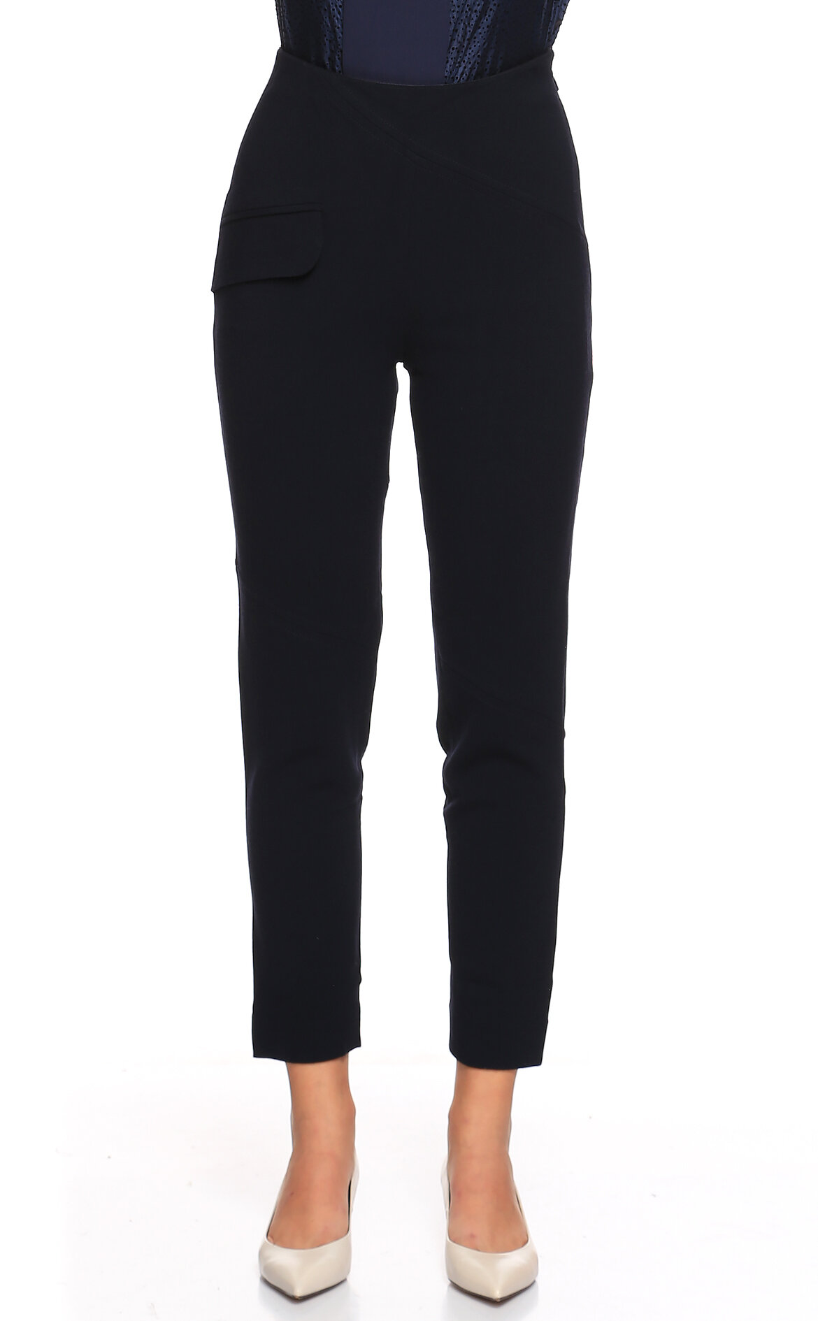 Carven-Carven Lacivert Pantolon