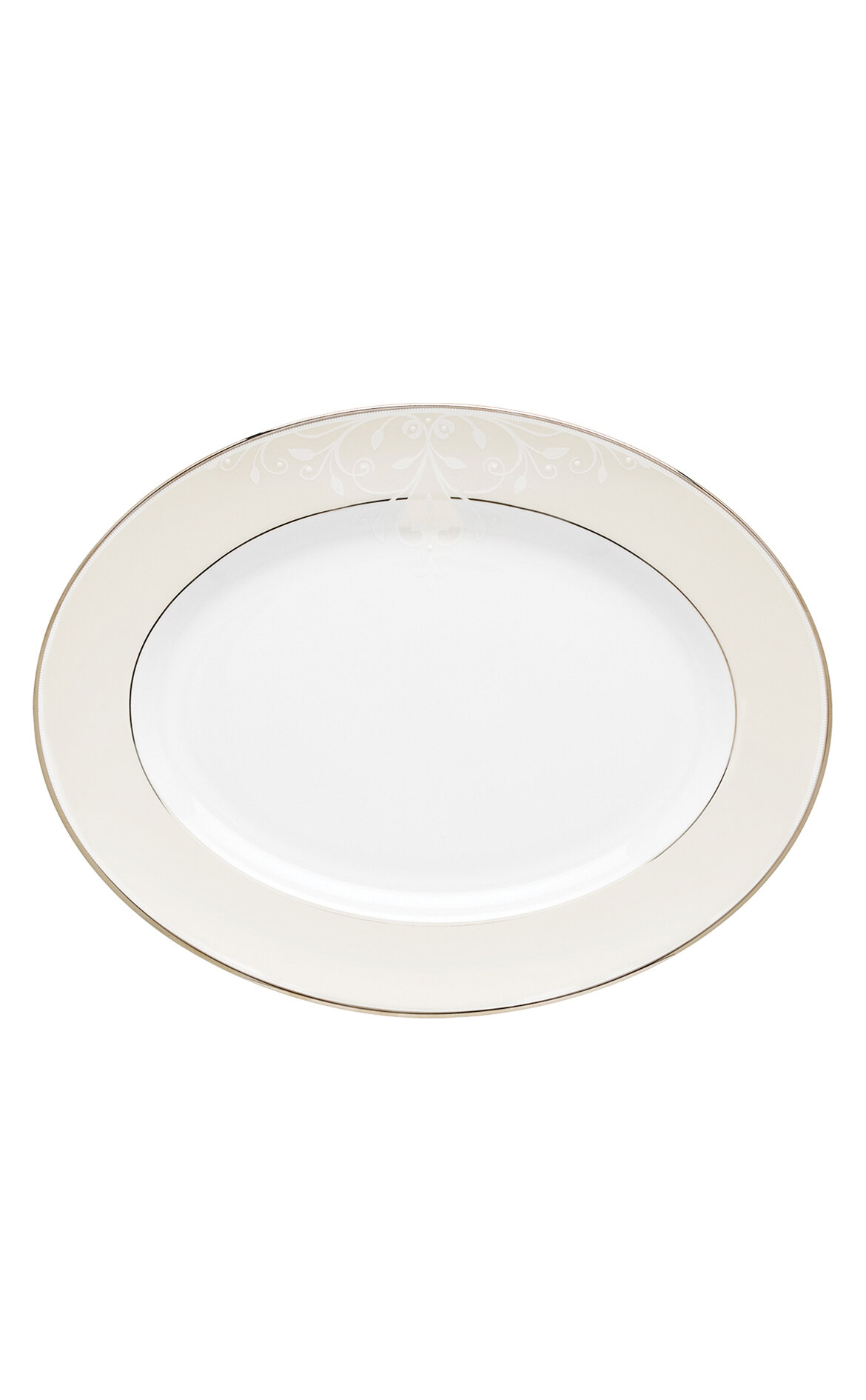 Lenox-Lenox Opal Innocence Scroll Oval Servis