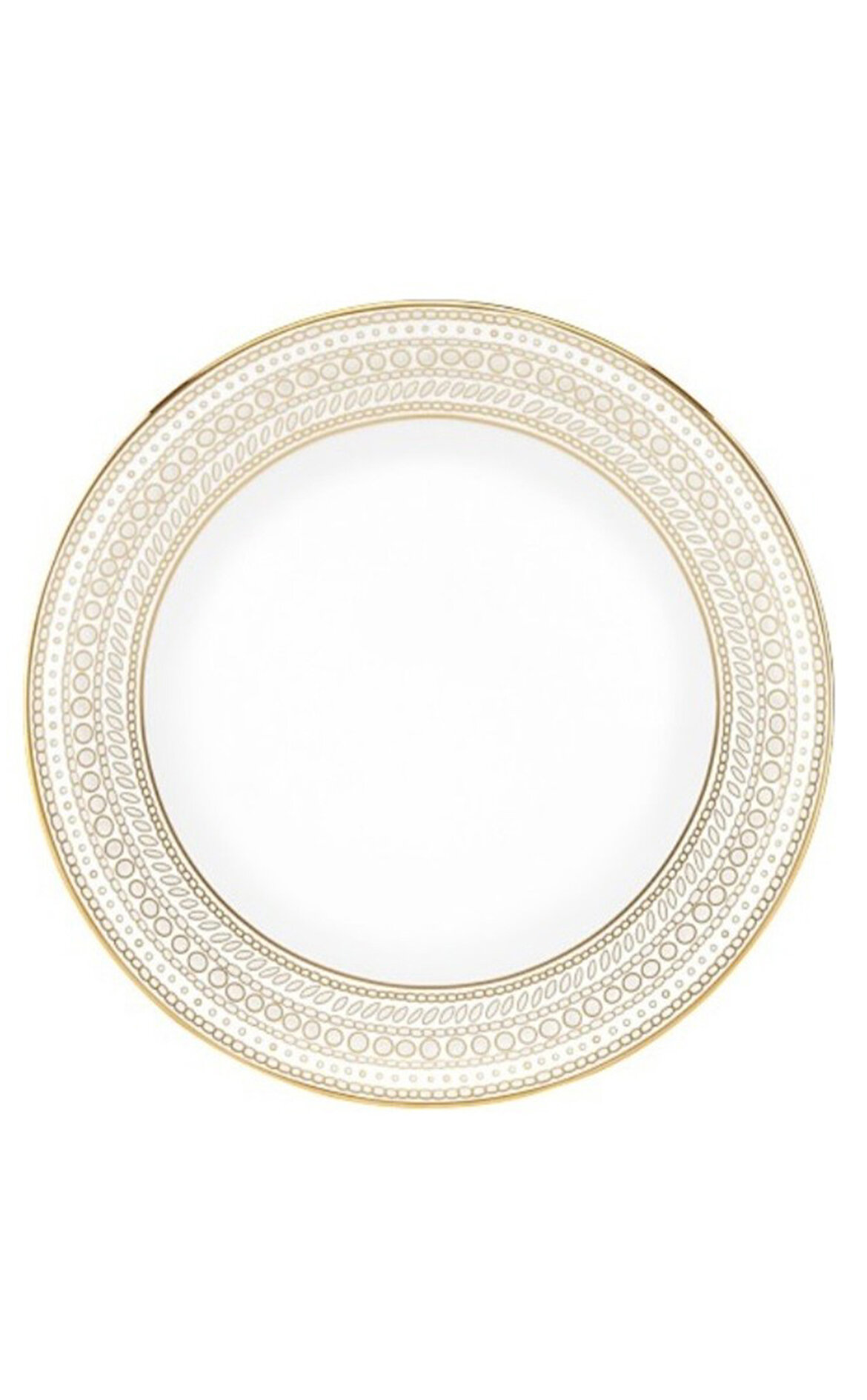Lenox-Lenox Marchesa Gilded Pearl Düz Tabak 23 cm