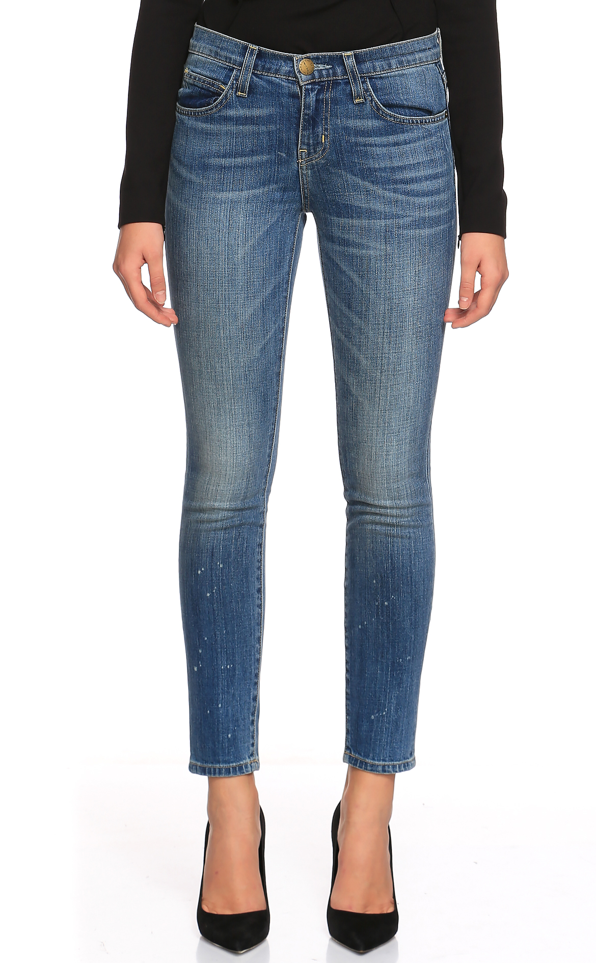 Current Elliot-Current Elliot Mavi Jean Pantolon