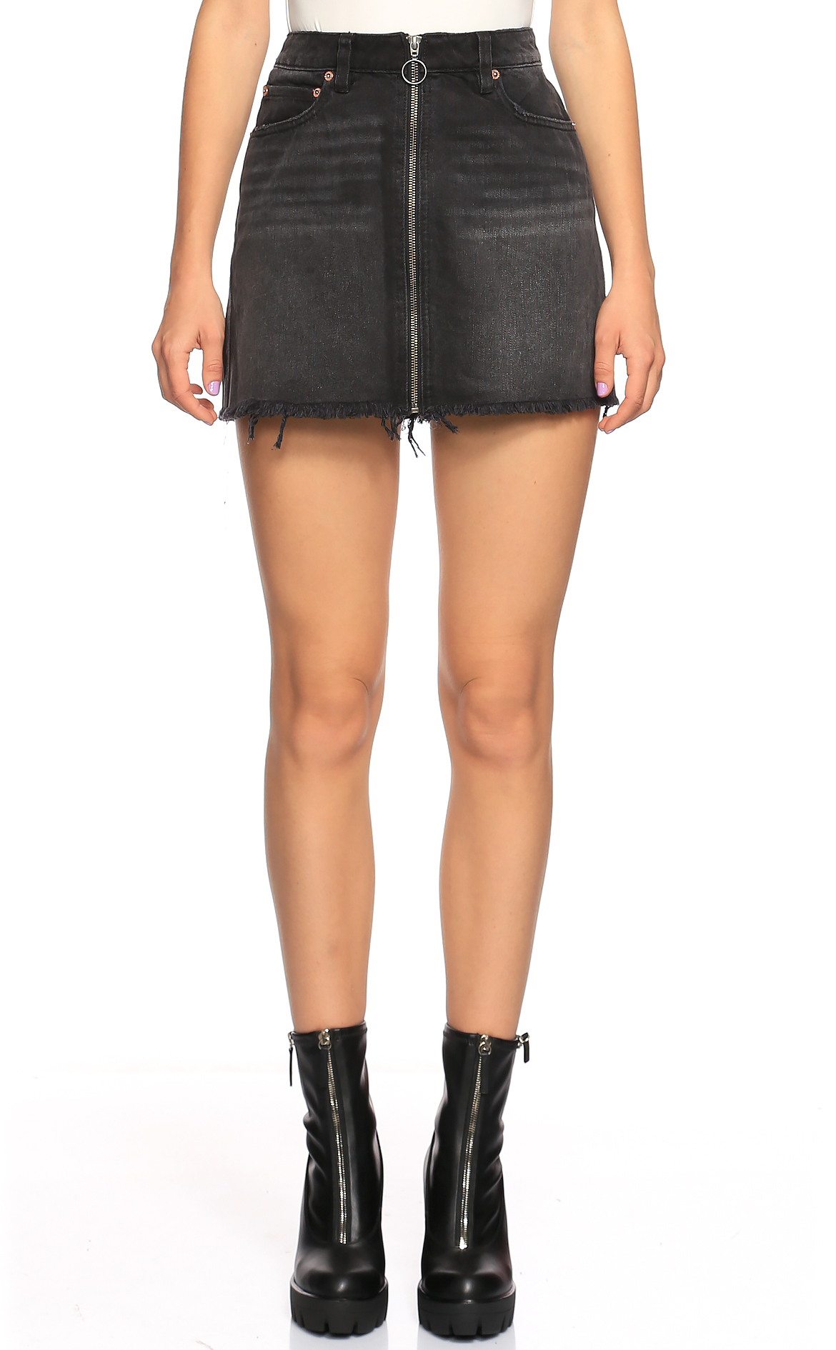 Free People-Free People Siyah Etek