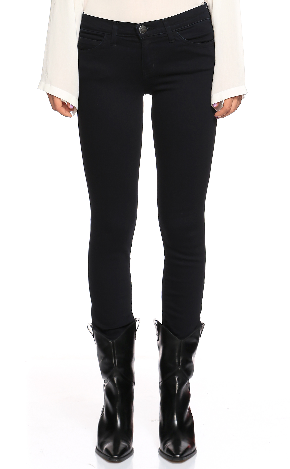 Current Elliot-Current Elliot Lacivert Jean Pantolon