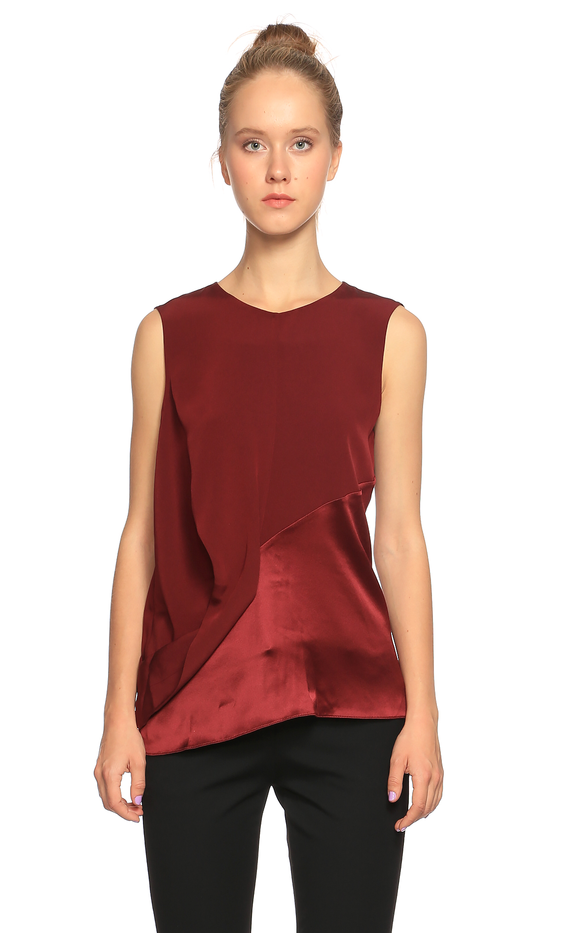 Prabal Gurung-Prabal Gurung Bordo Bluz