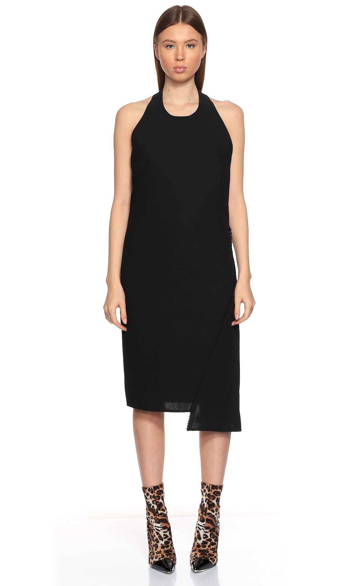 Costume National-Costume National Siyah Elbise