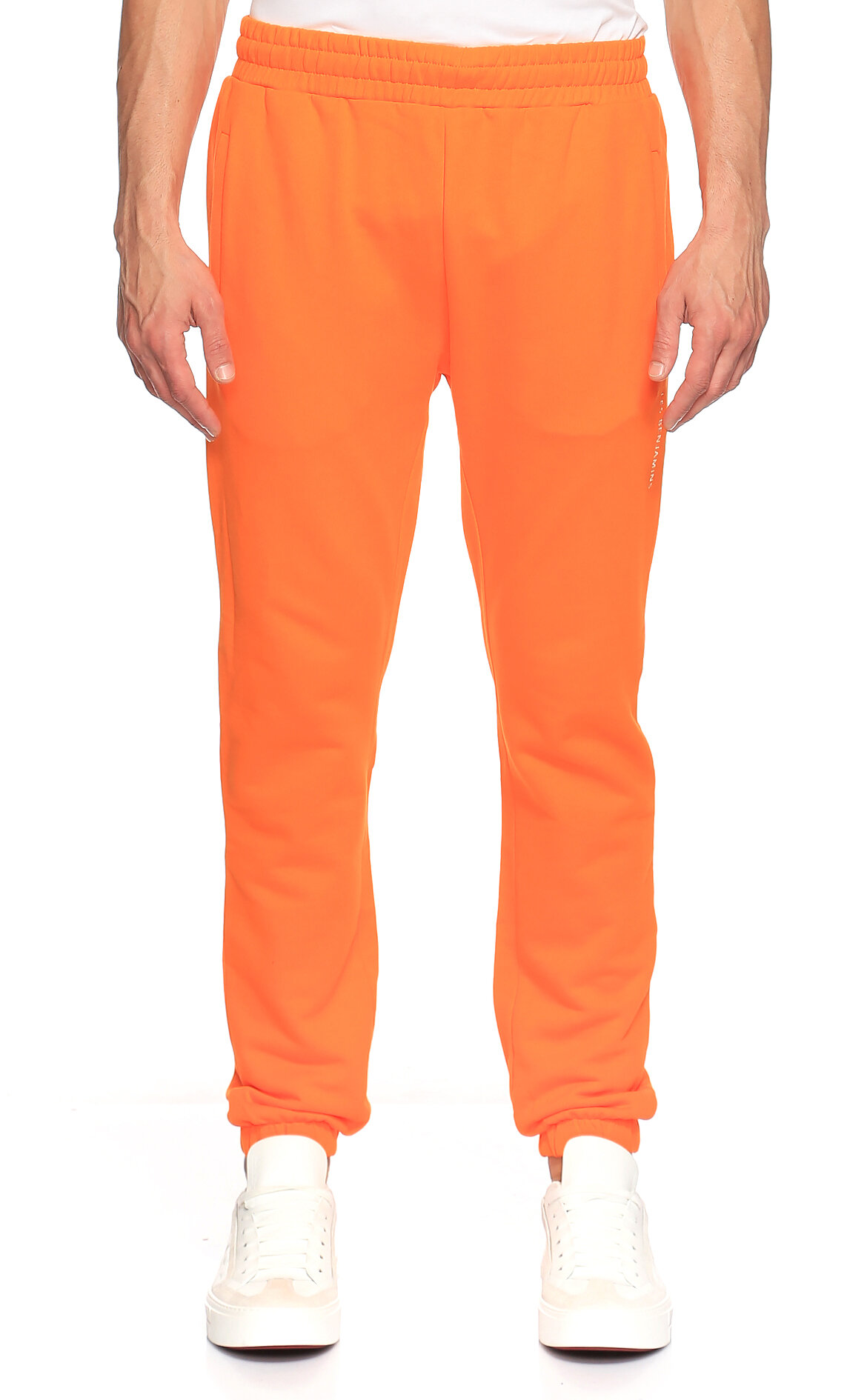 Les Benjamins-Les Benjamins Paçası Lastikli Turuncu Eşofman Altı