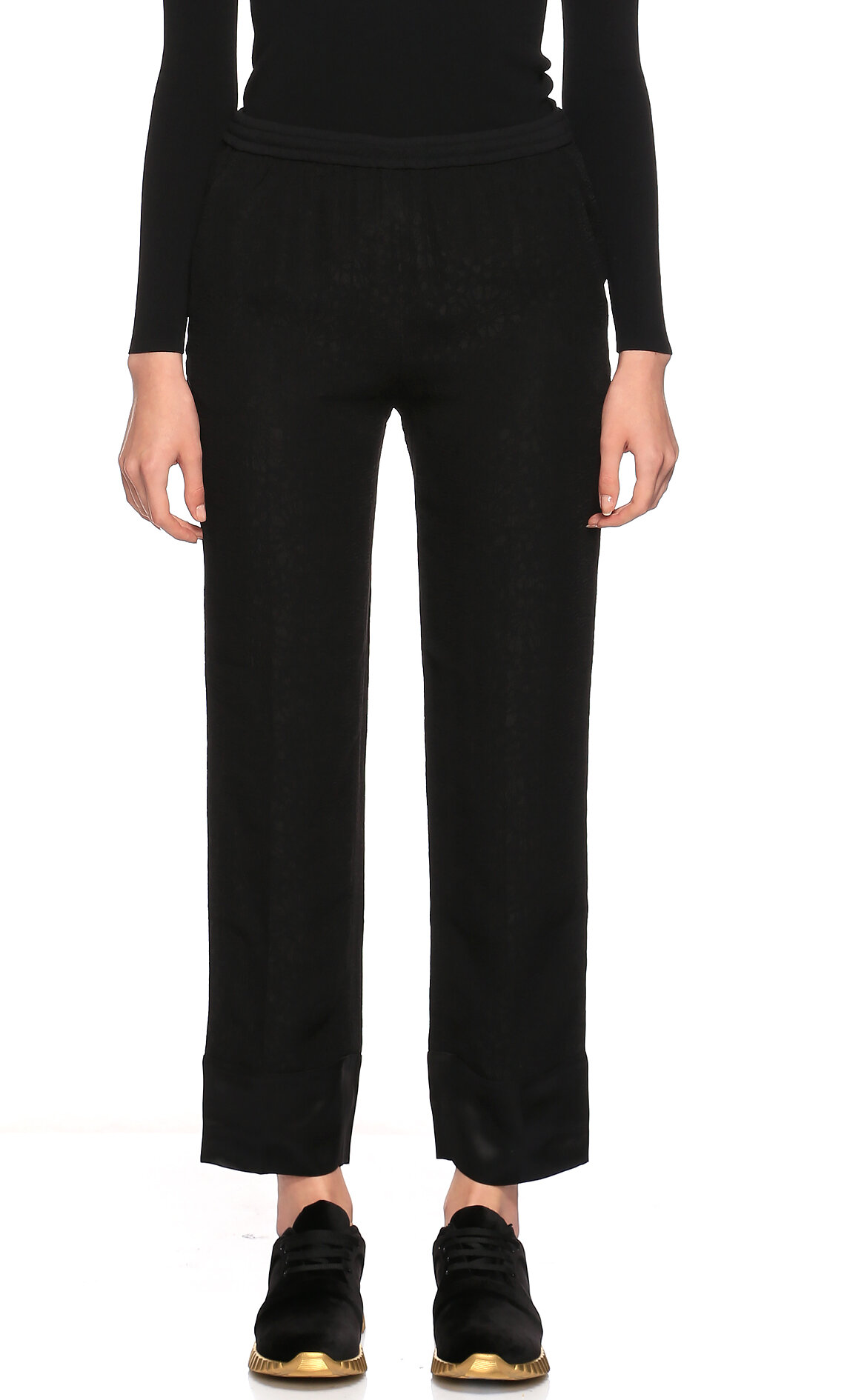 Costume National-Costume National Siyah Pantolon