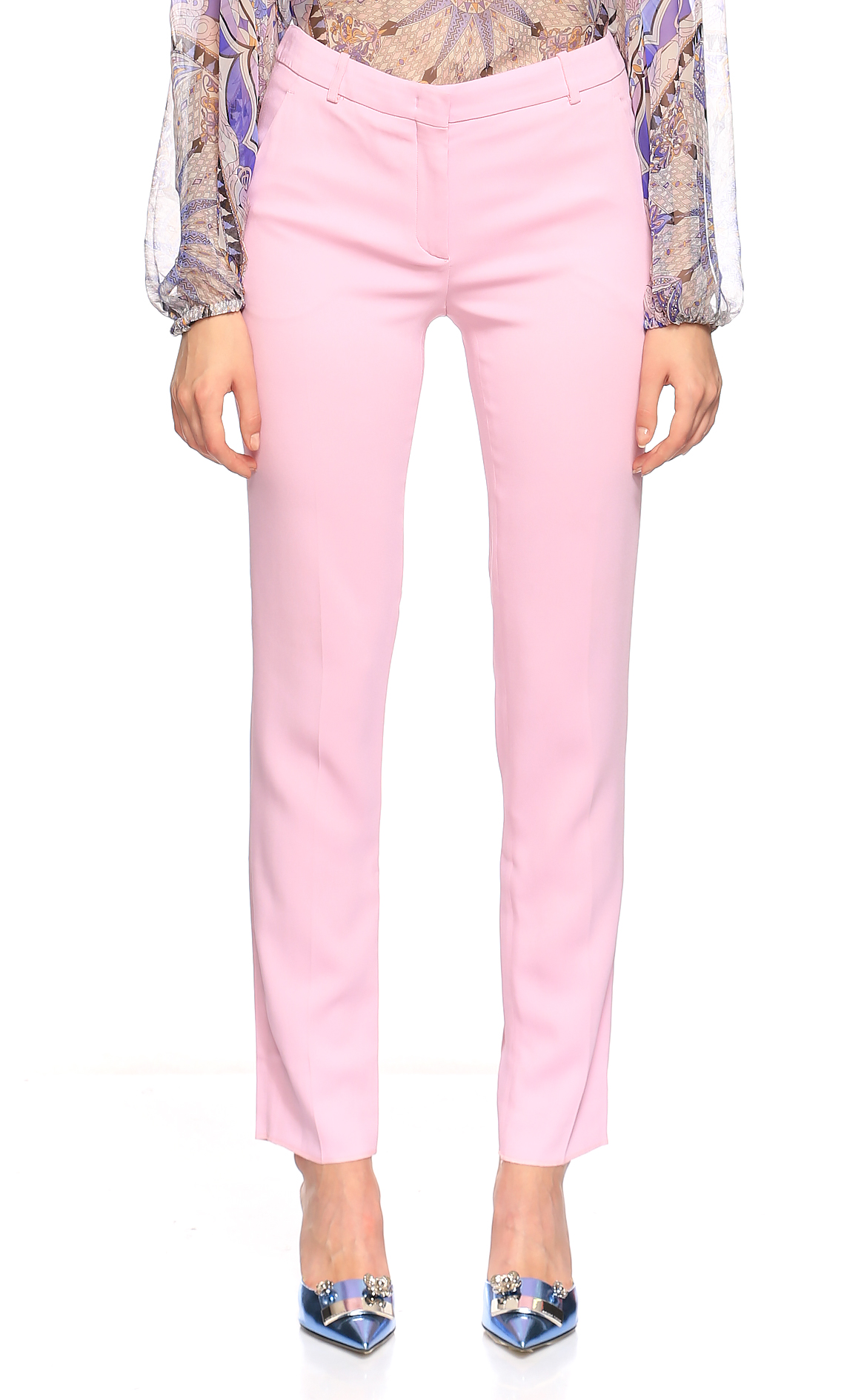 Emilio Pucci-Emilio Pucci Pembe Pantolon