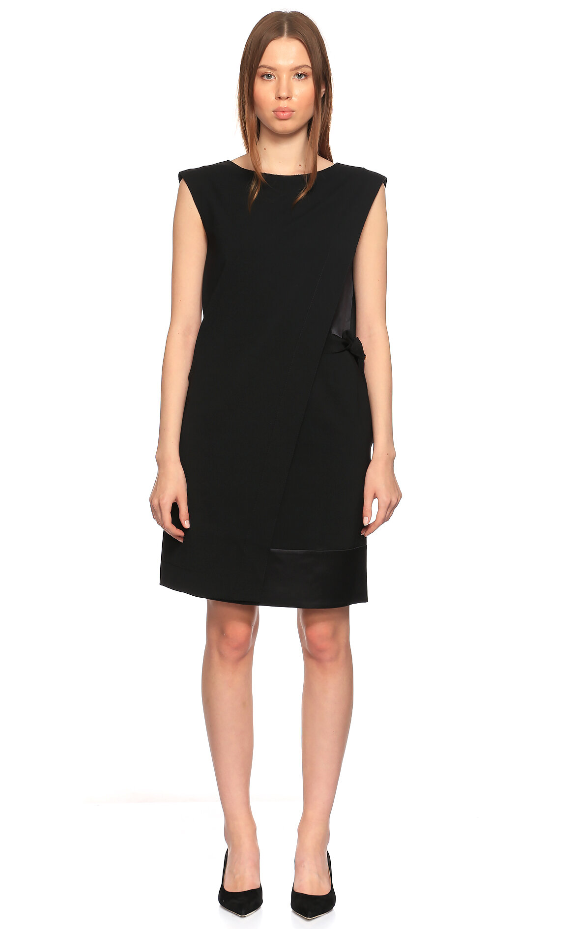 Alberta Ferretti -Alberta Ferretti  Siyah Elbise