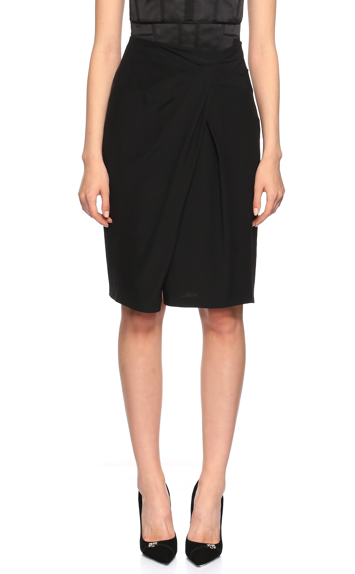 Alberta Ferretti -Alberta Ferretti  Siyah Etek